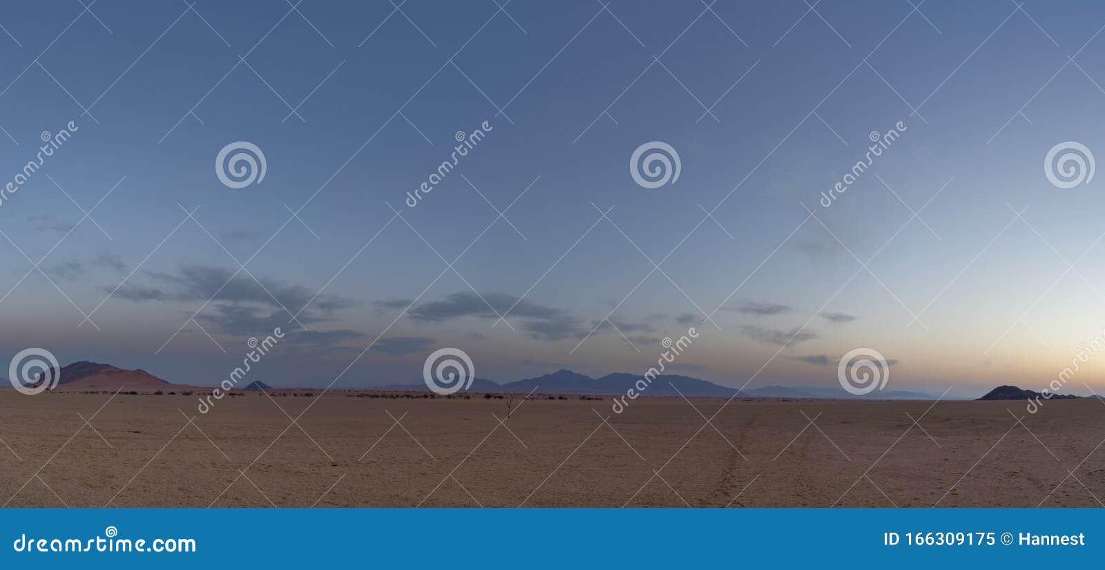Wide Open Blue Sky Country in the Desert Stock Image - Image of ...