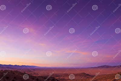 Wide Open Desert Sunrise stock photo. Image of sunrise - 22780464