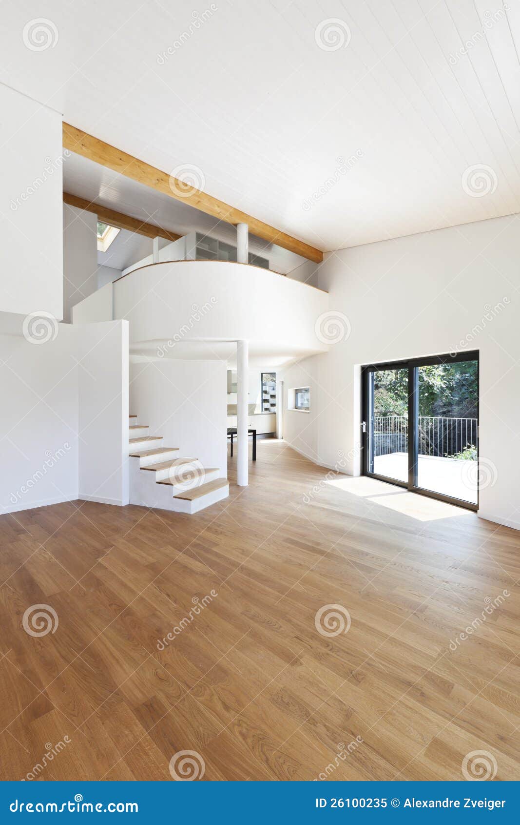 Wide open space stock image. Image of architecture, duplex - 26100235