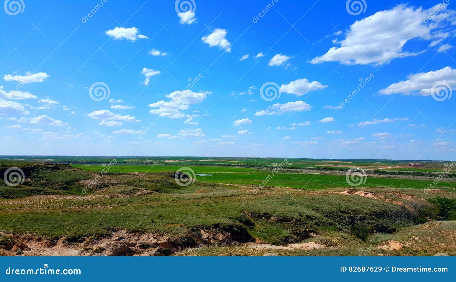 Wide Open Spaces stock image. Image of wide, open, plains - 82687629