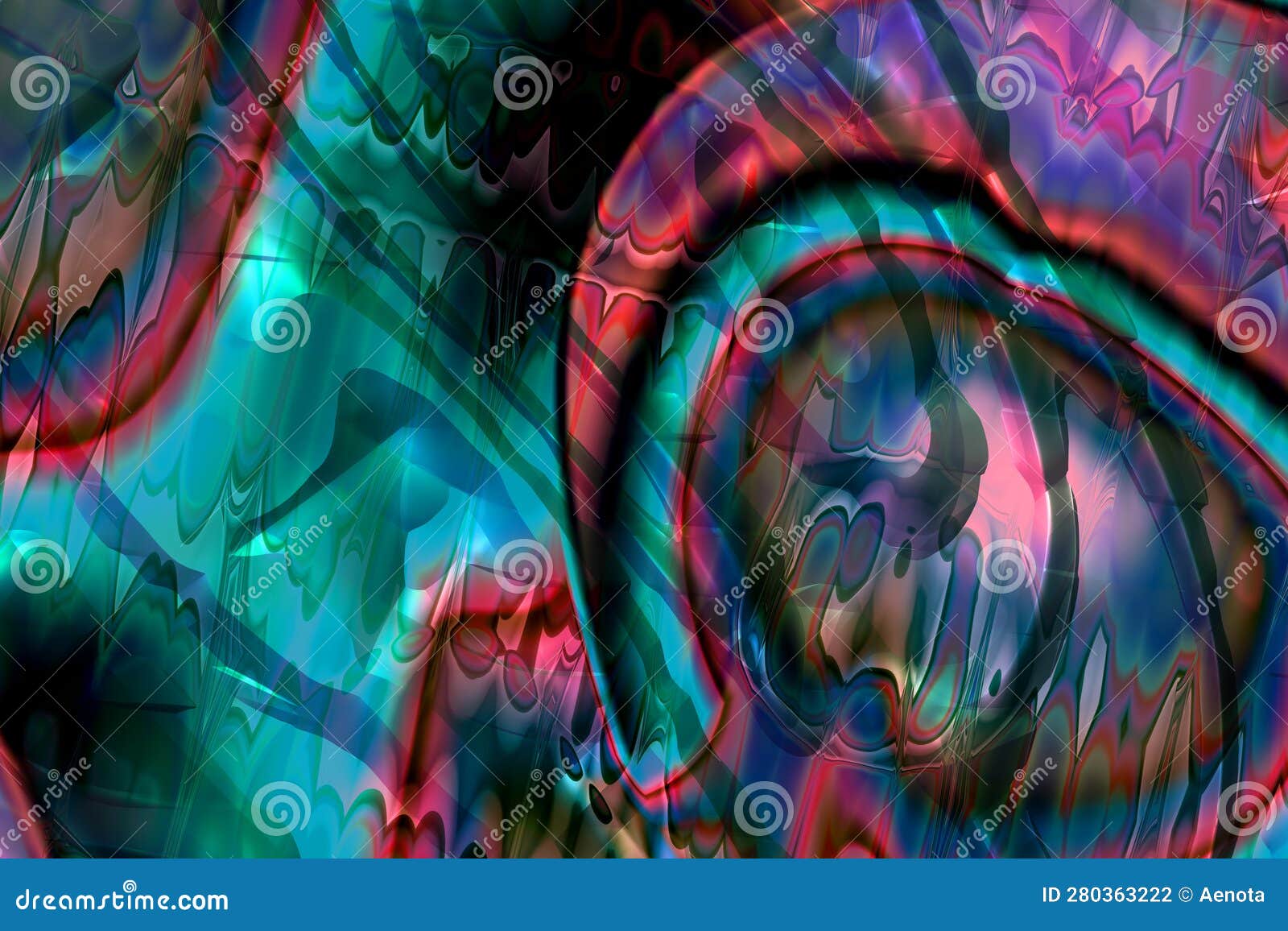 Wide Polychrome Glass Background Stock Illustration - Illustration of nacre, scribble: 280363222