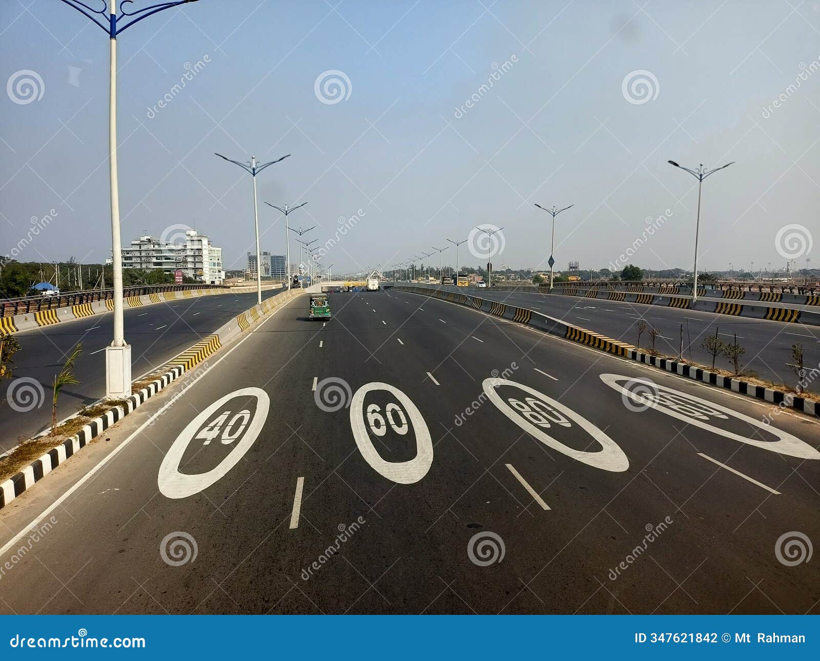 A Wide Road View, Empty City Road Editorial Photography - Image of ...