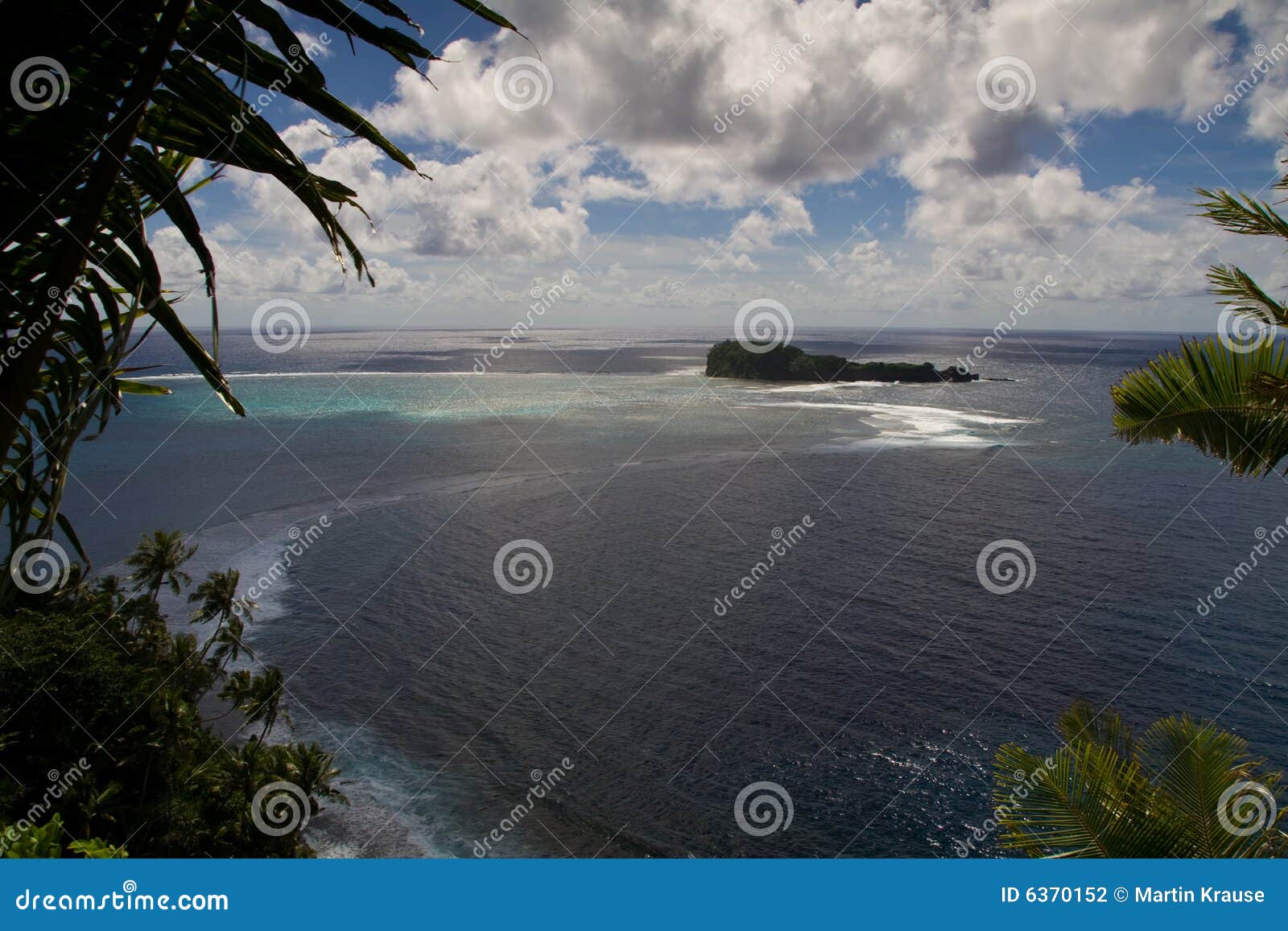 Wide samoa landscape stock photo. Image of horizon, isolated - 6370152