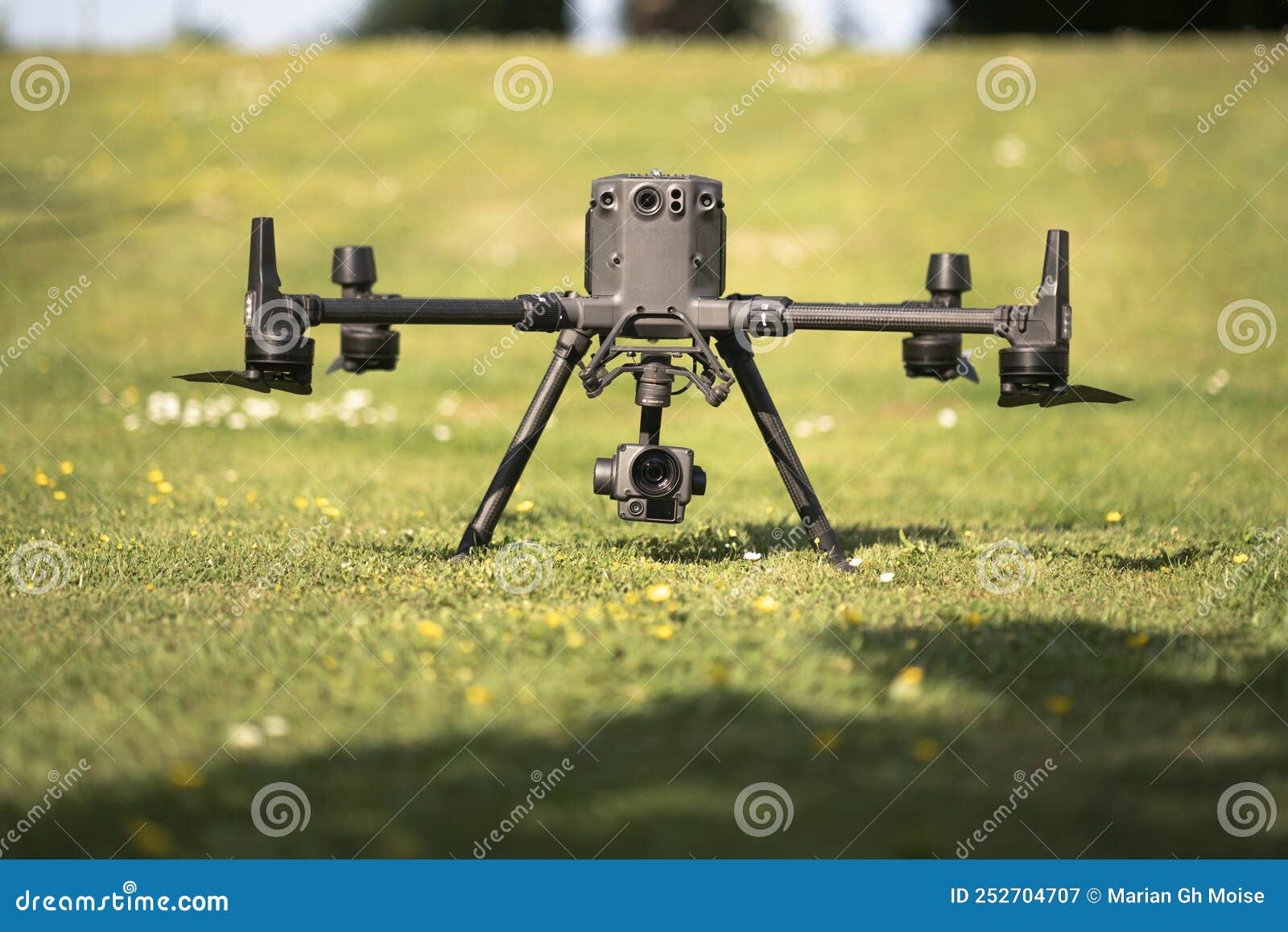 DJI M300 RTK drone stock image. Image of drone, zenmuse - 252704707