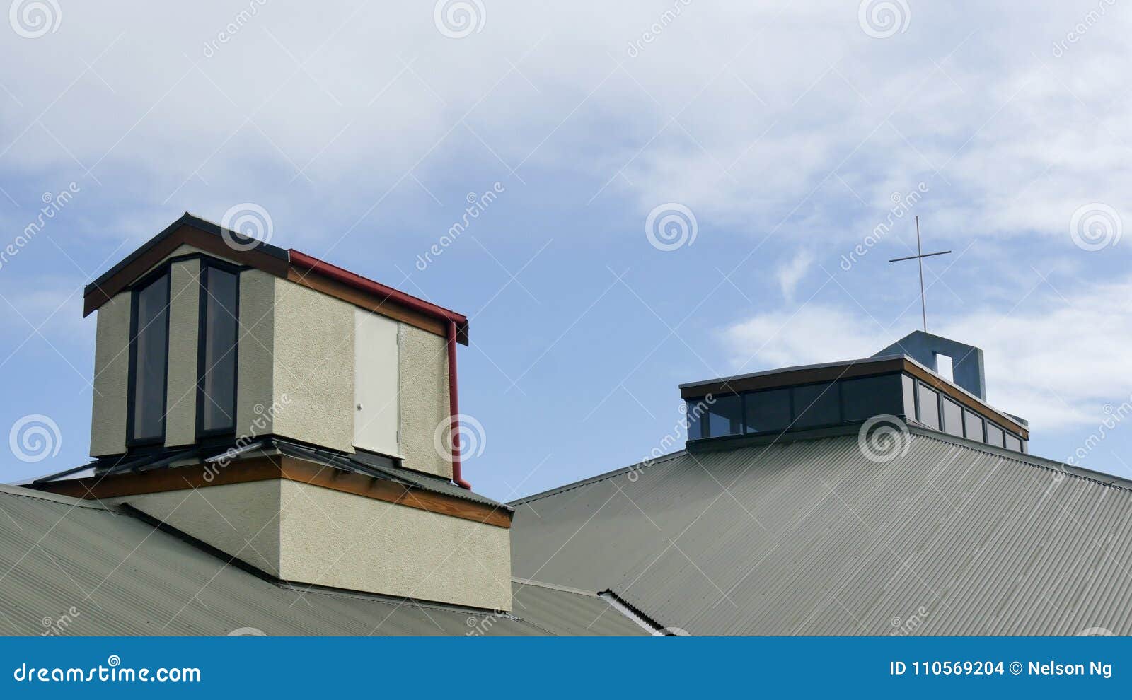 Wide Shot of a Funeral Chapel Stock Photo - Image of life, closeup ...