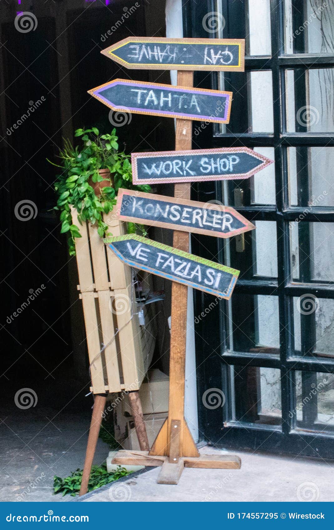 Directions To Different Places. Royalty-Free Stock Photography ...