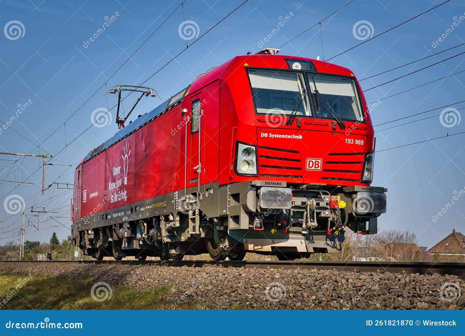 Wide Shot of a Siemens Vectron (193 Series) from DB Systemtechnik by ...