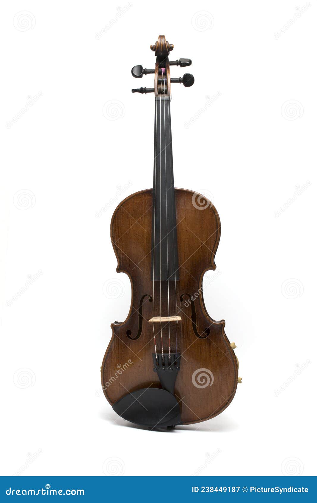 Wide Shot Whole Body Violin White Background Stock Image - Image of ...