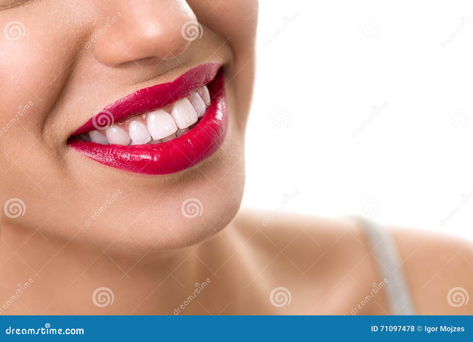 Wide Smile with Healthy Teeth Stock Photo - Image of concept, candid ...