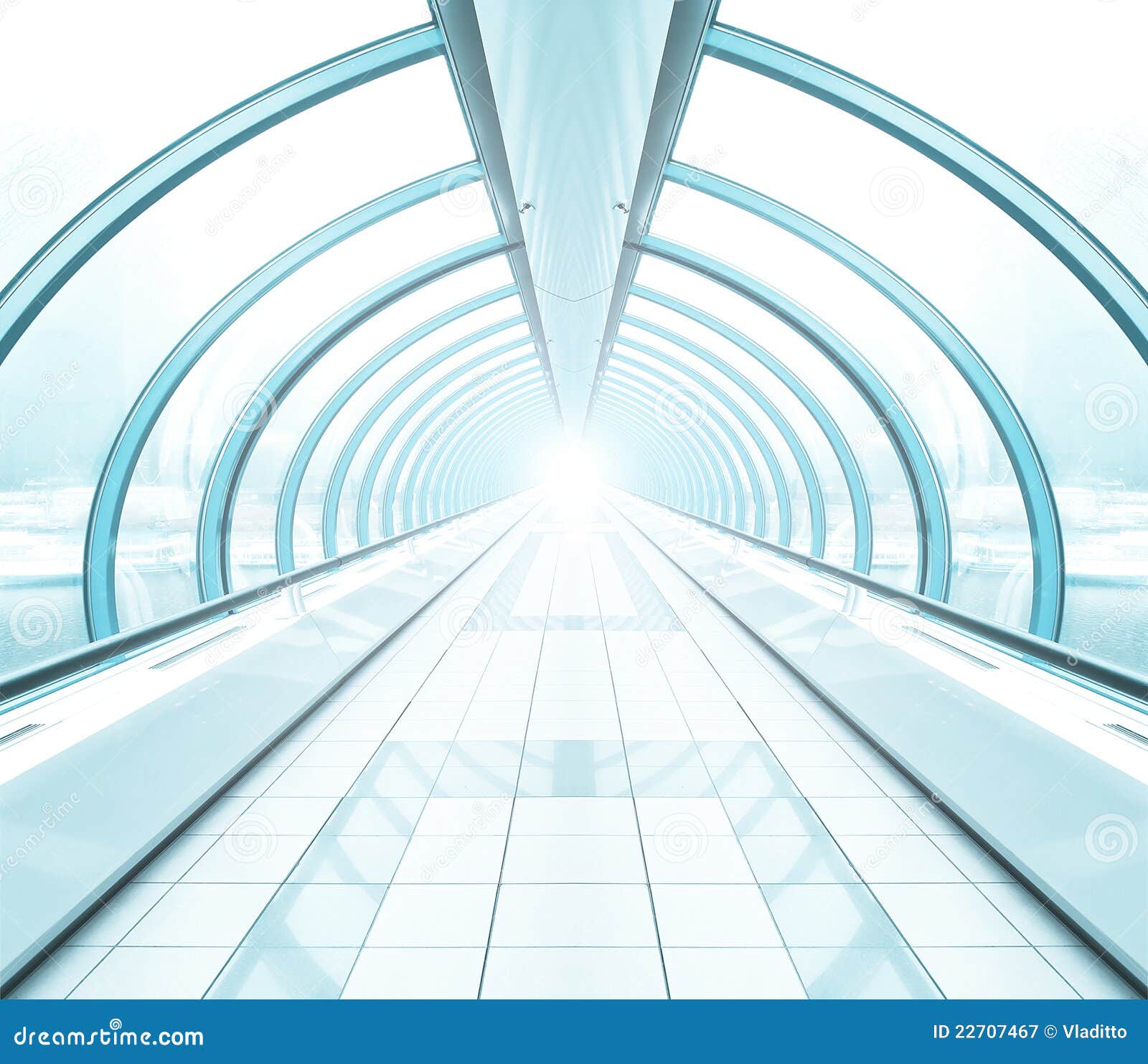 Wide spacious corridor stock image. Image of background - 22707467