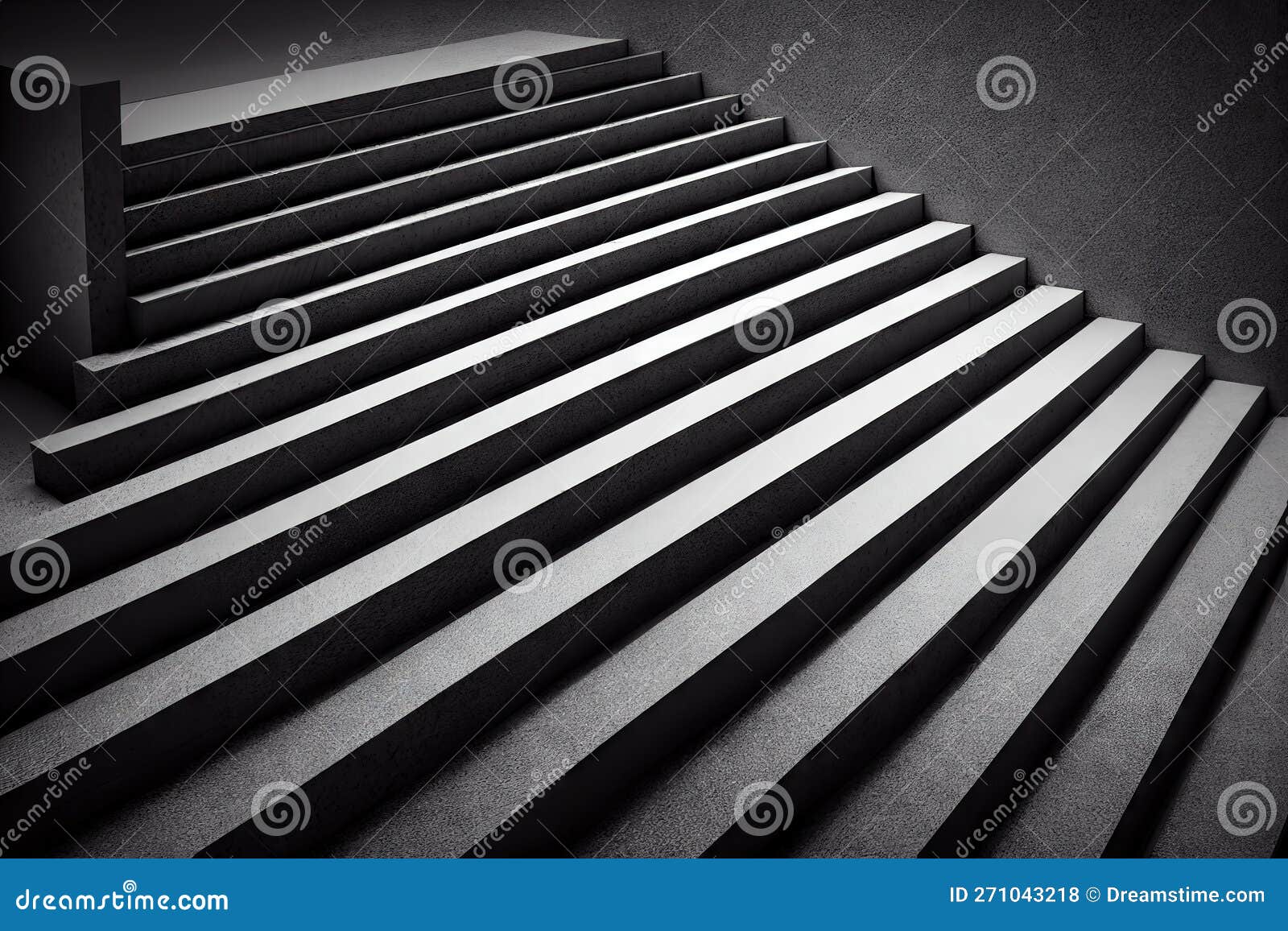 Wide Stairs Of Modern House Royalty-Free Stock Photography ...