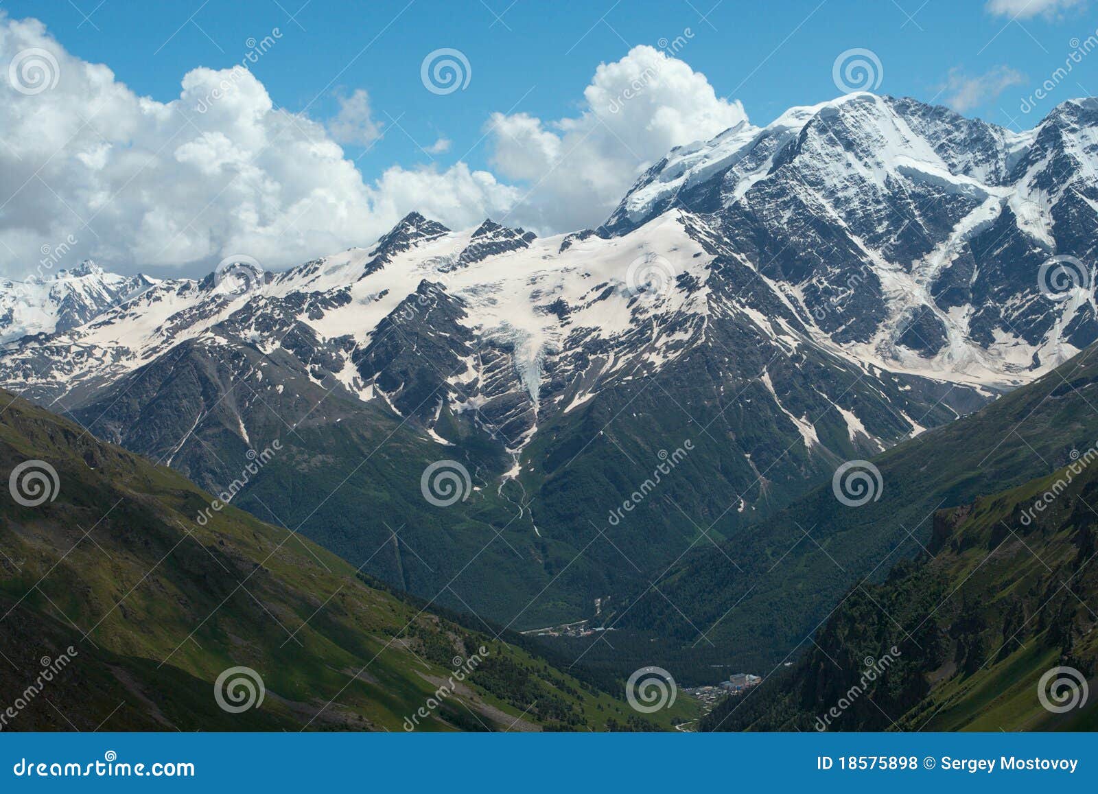 Wide valley stock photo. Image of view, mountains, european - 18575898