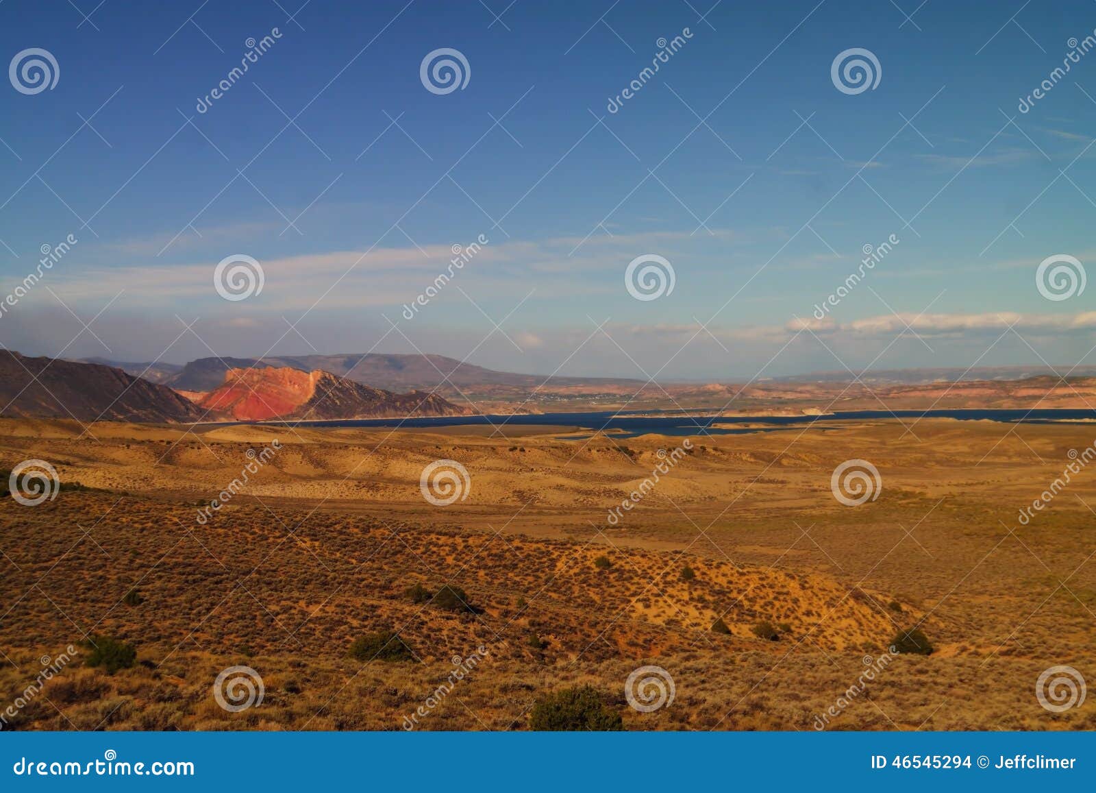 Wide valley. stock photo. Image of wyoming, valley, foothills - 46545294