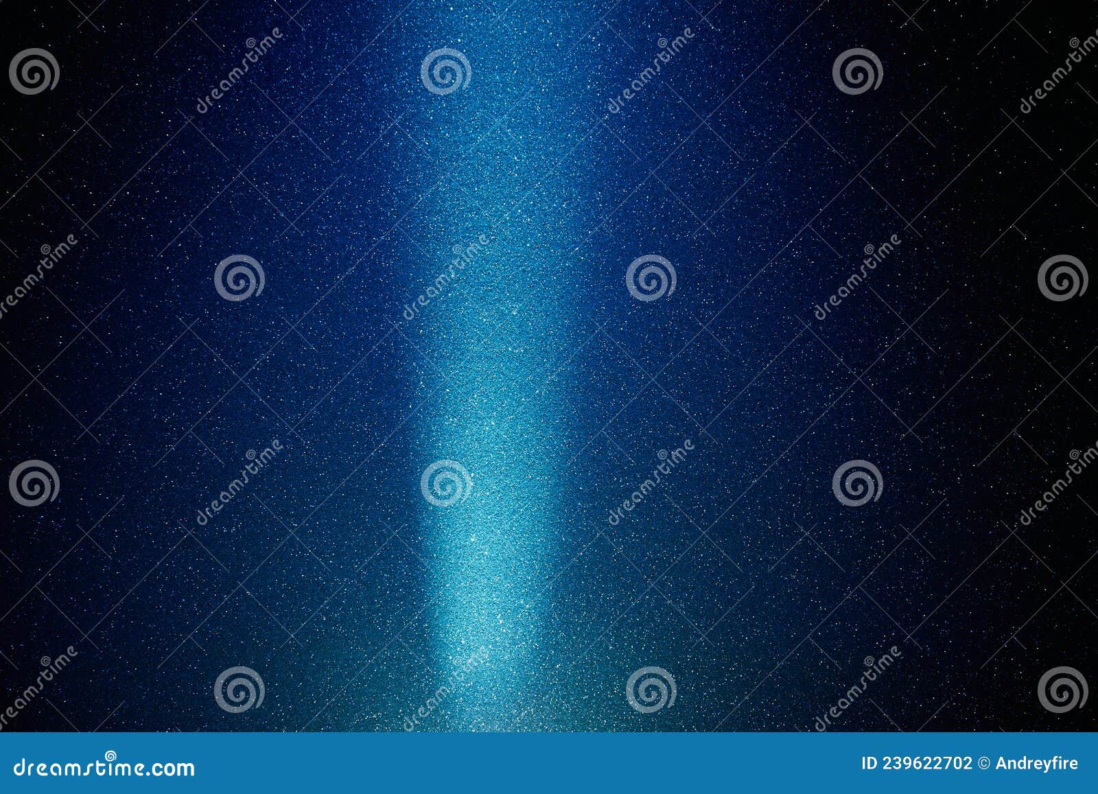 Wide Vertical Light Blue Beam of Light on a Blue Gradient Background ...