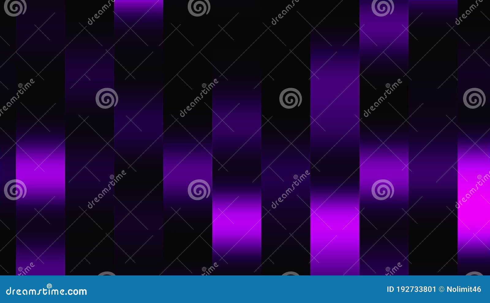 Wide Vertical Lines with Flicker and Gradient Effect, 3d Rendering ...