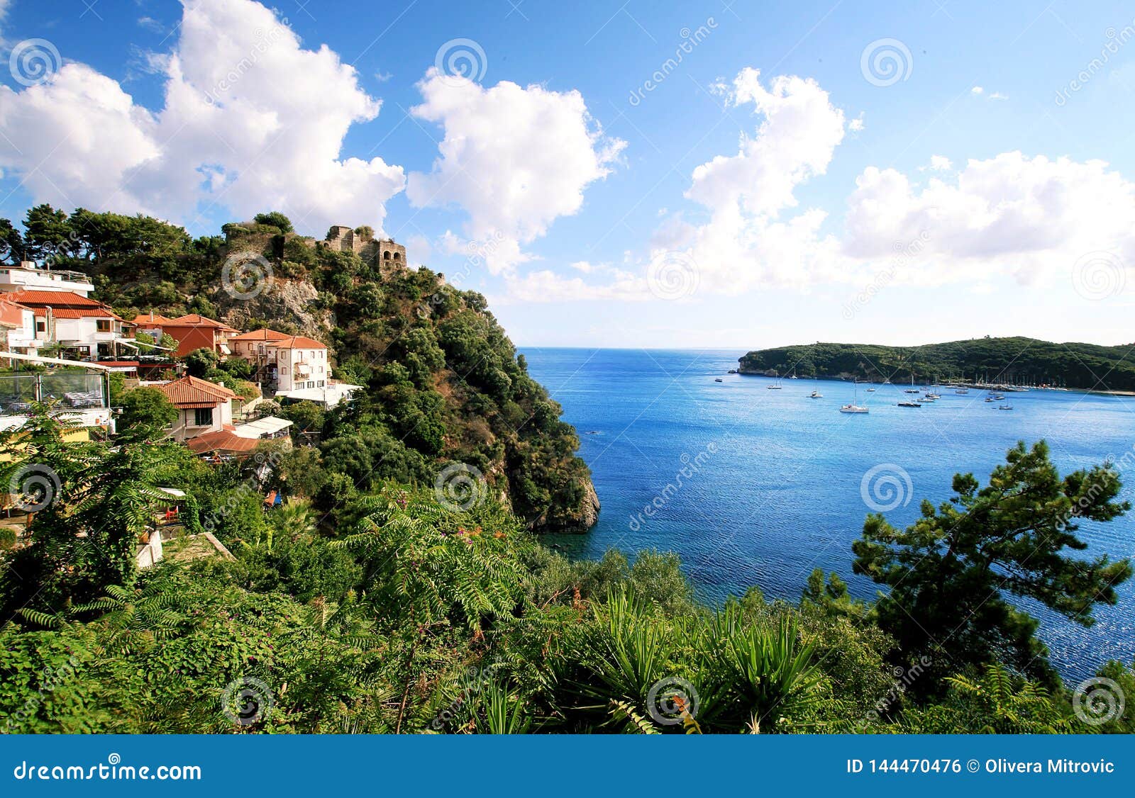 Wide View of the Fortress and the Seaside Editorial Photo - Image of ...