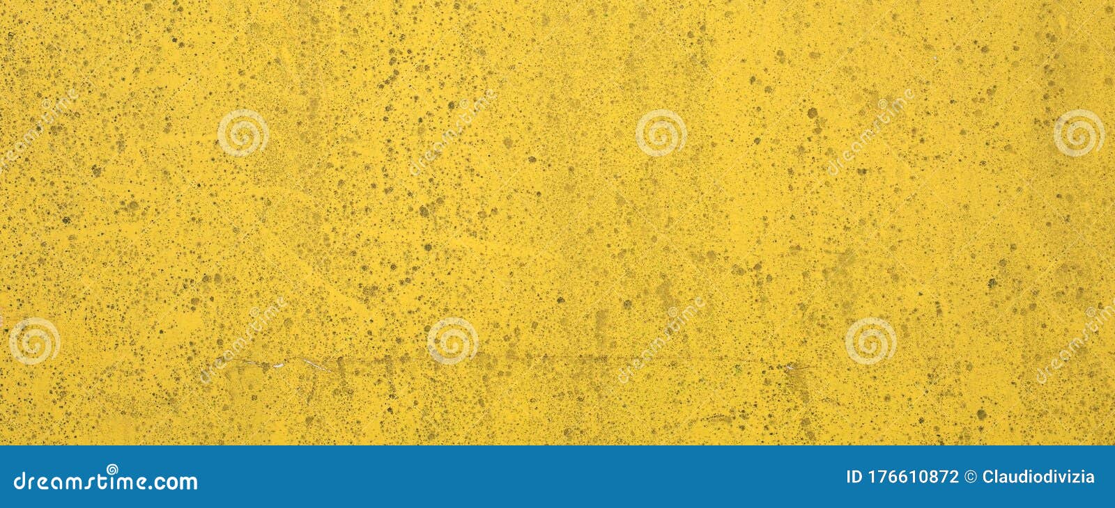 Wide Yellow Concrete Texture Background Stock Photo - Image of textured ...