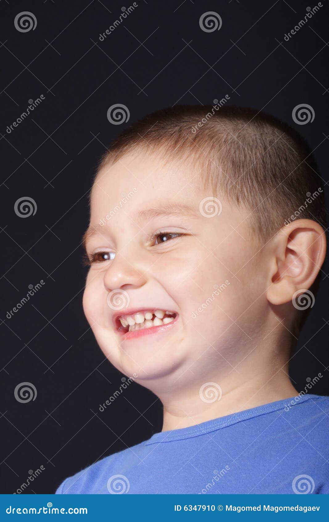 Widely smiling boy stock photo. Image of people, caucasian - 6347910