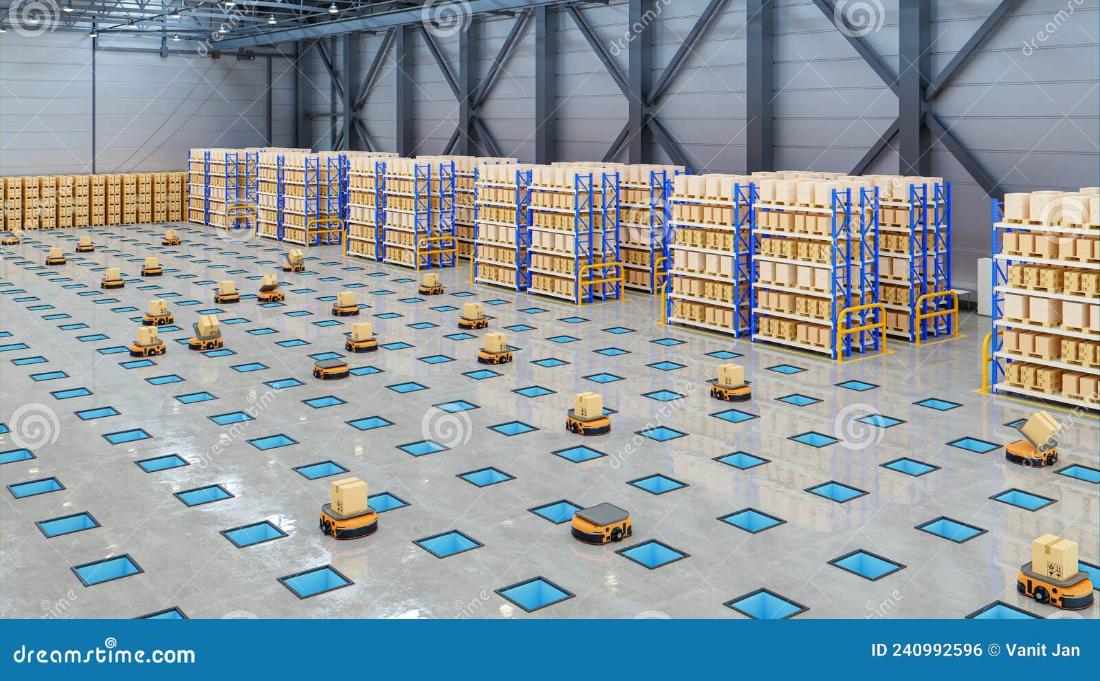 Widely Used Parcel Sorting Robot System Using AMR, AGV with Tilt Tray ...