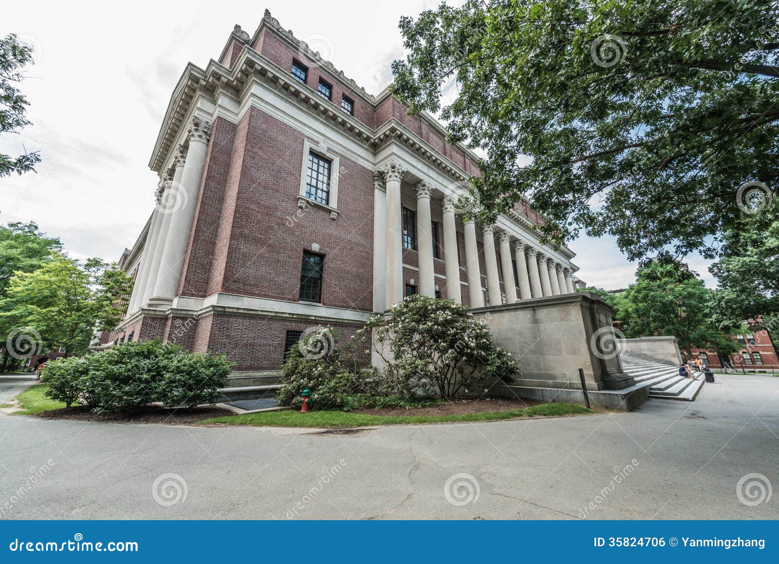 Widener Library of Harvard University Editorial Photo - Image of boston ...