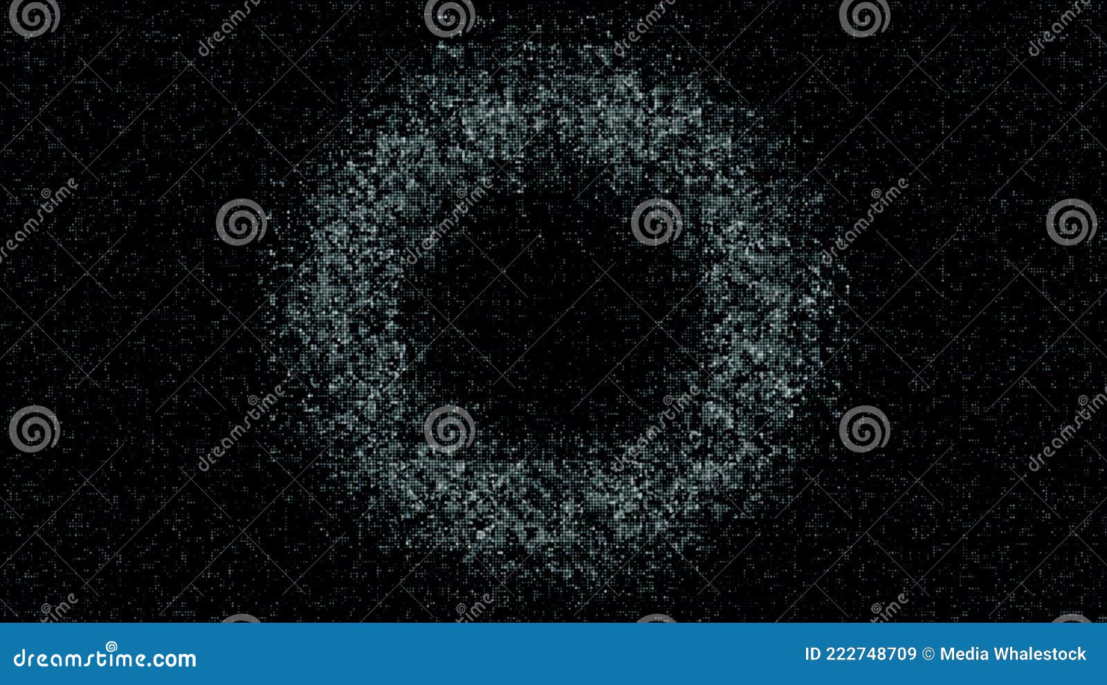 Widening Circular Soffit Light Rings on Colorful Grid with Particles ...