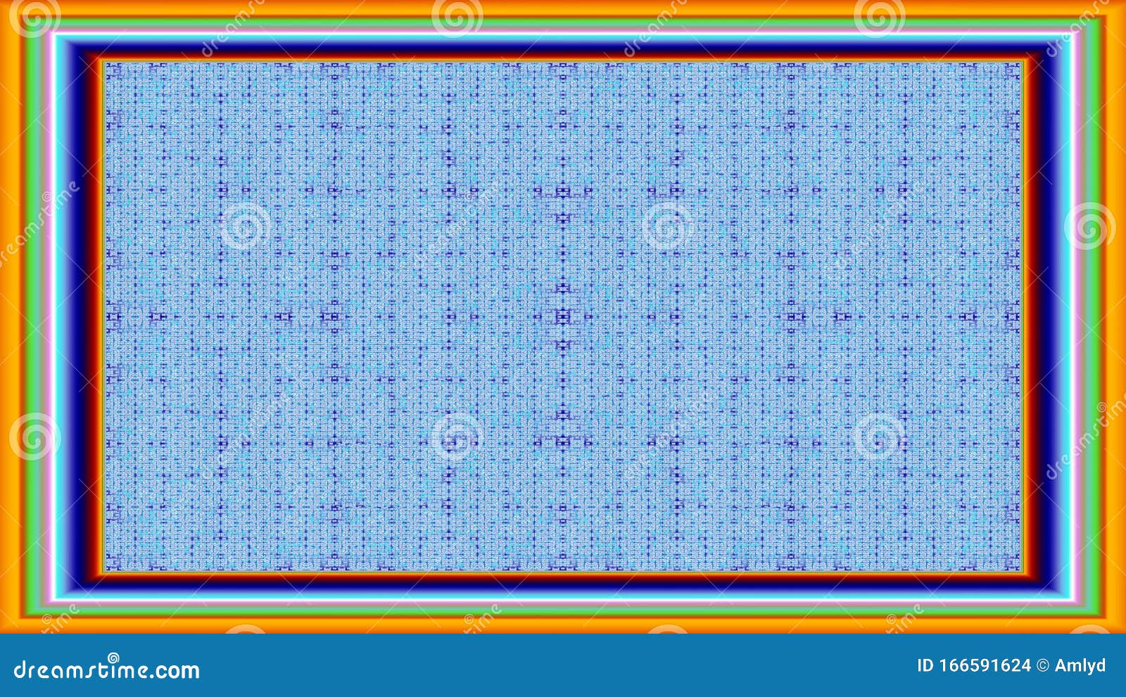 Nice Frame with Fuzzy Background Stock Illustration - Illustration of ...