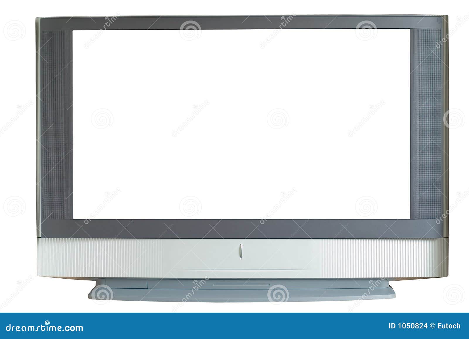 Widescreen TV stock photo. Image of black, heavy, coated - 1050824