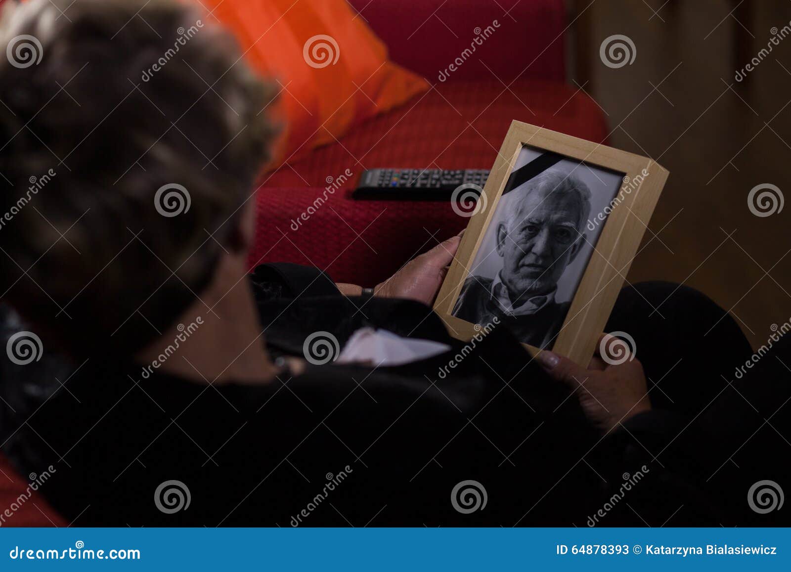 Widow mourning dead person stock image. Image of grieve - 64878393