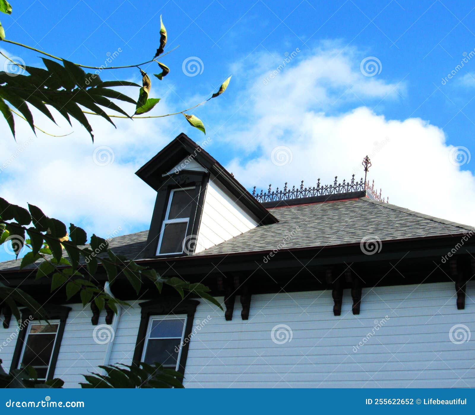 Victorian Roof Tiles Stock Image | CartoonDealer.com #54729919