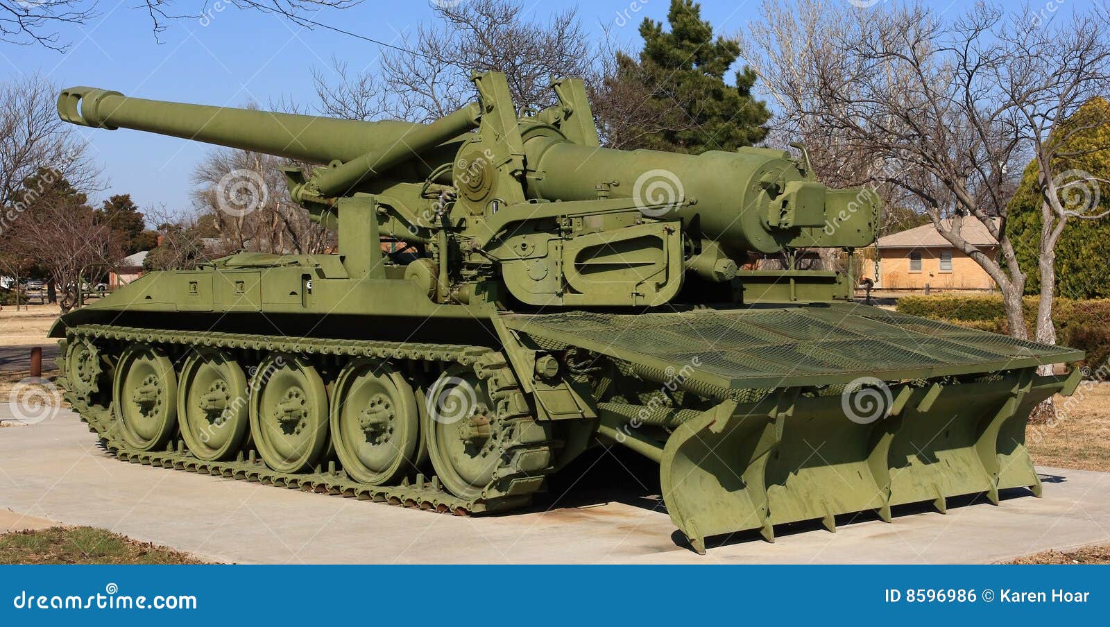 Wiederherstellung Der Haubitze-M110-A2 Stockfoto - Bild von marinen ...