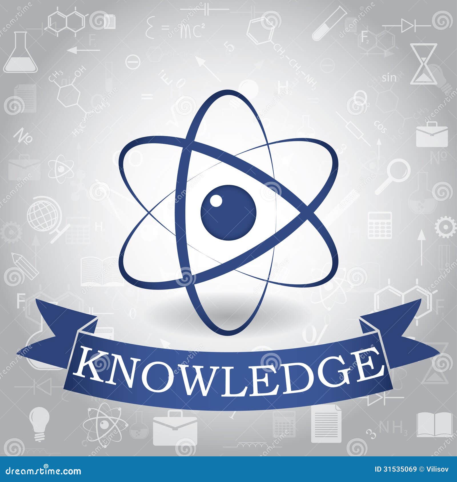 Wiedza ilustracja wektor. Ilustracja złożonej z pomysł - 31535069