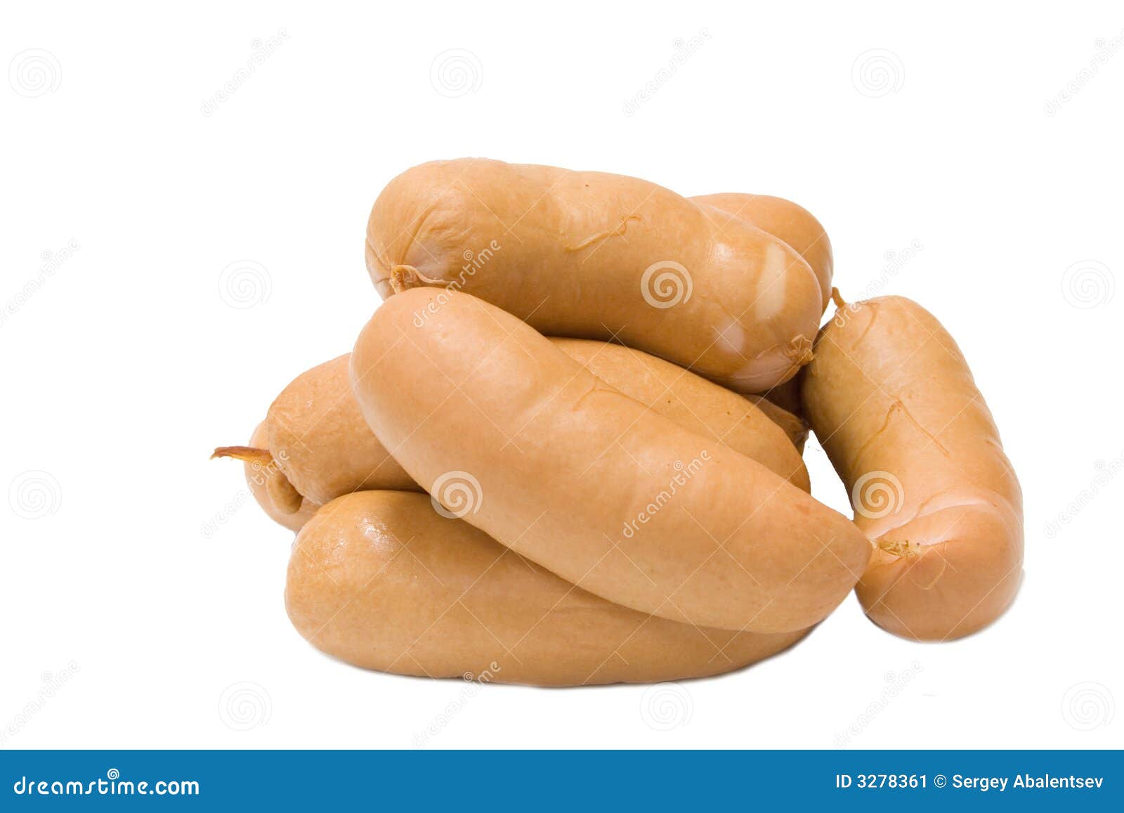 Wiener on Isolated Background Stock Image - Image of obsolete, macro ...