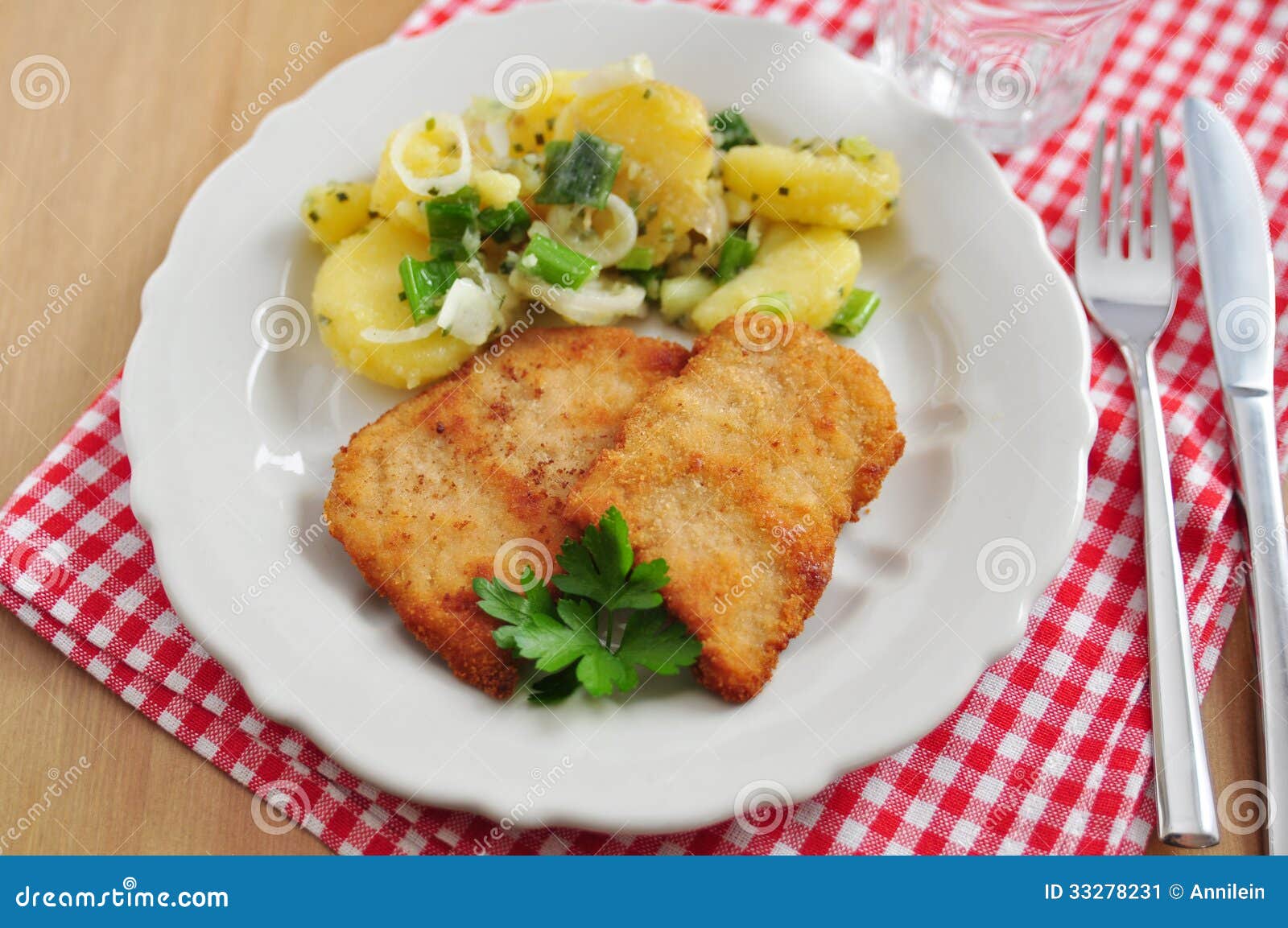 Wiener Schnitzel stock image. Image of german, appetizing - 33278231
