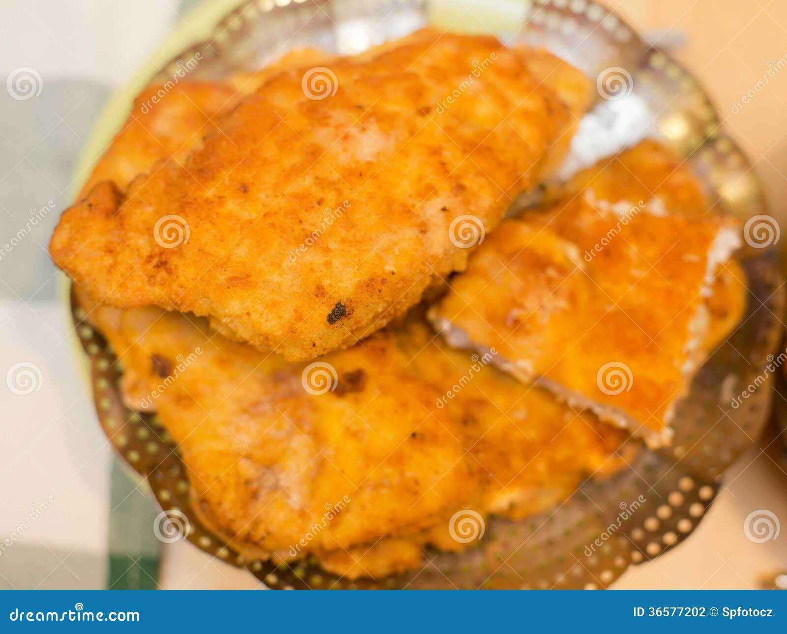 Wiener Schnitzel stock photo. Image of fryer, fast, juice - 36577202