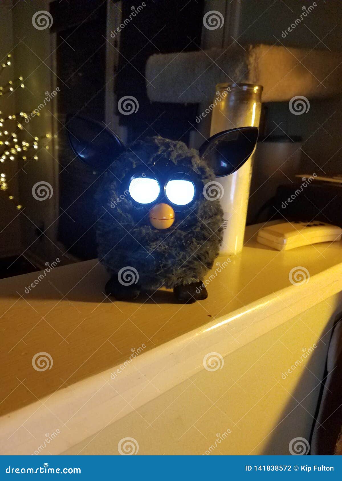 Wierd retro Furby eyes editorial photography. Image of retro - 141838572