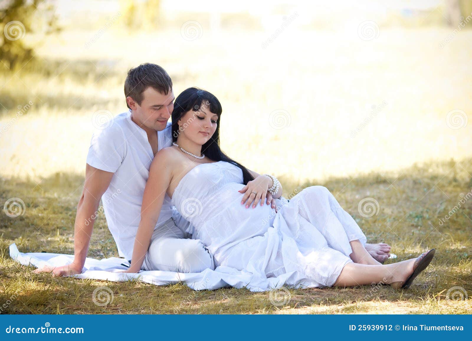 Wife Maternity Expecting a Child or Baby Stock Photo - Image of birth ...