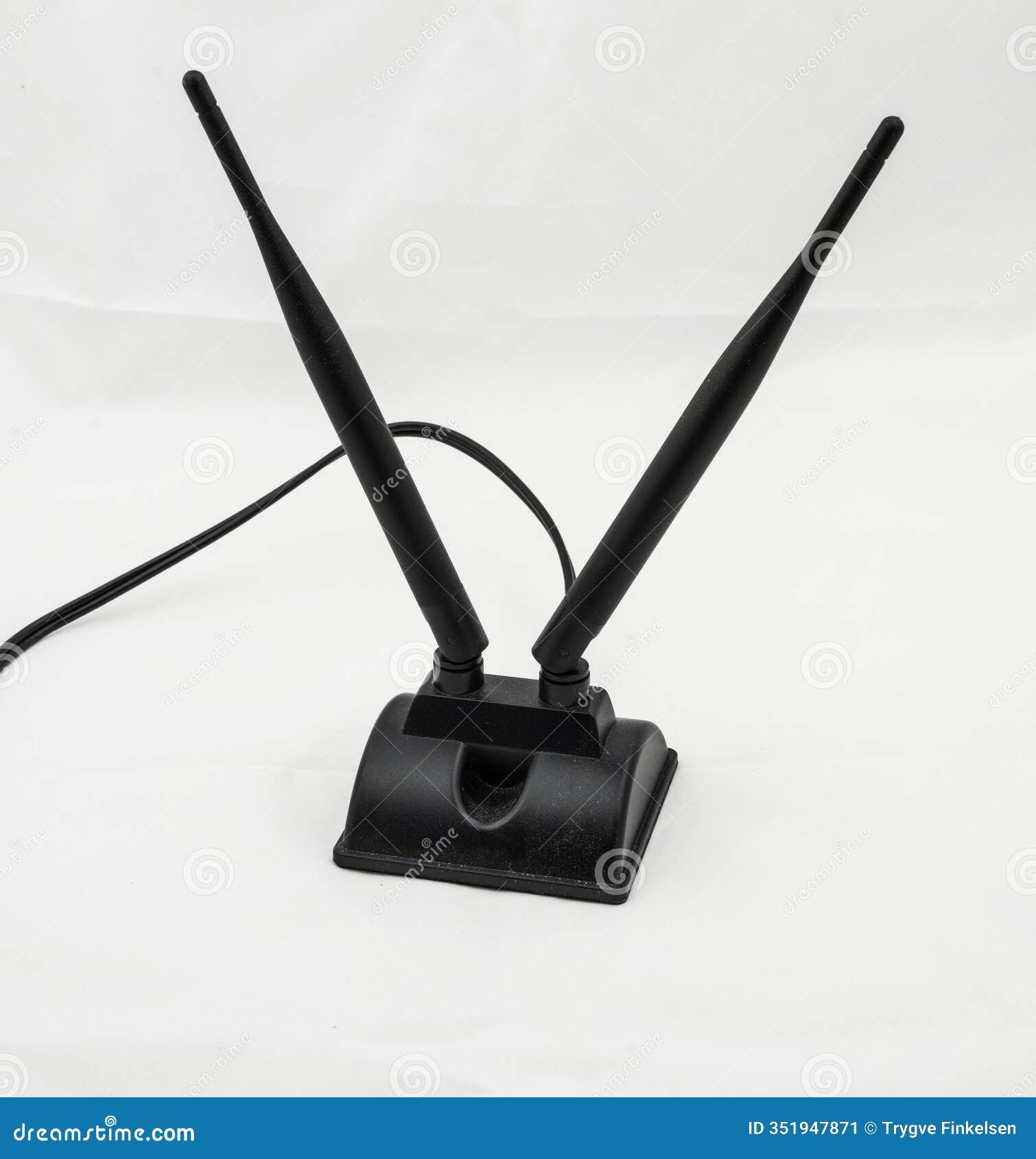 Wifi Antenna for a Computer.. Stock Image - Image of phone, electronic ...