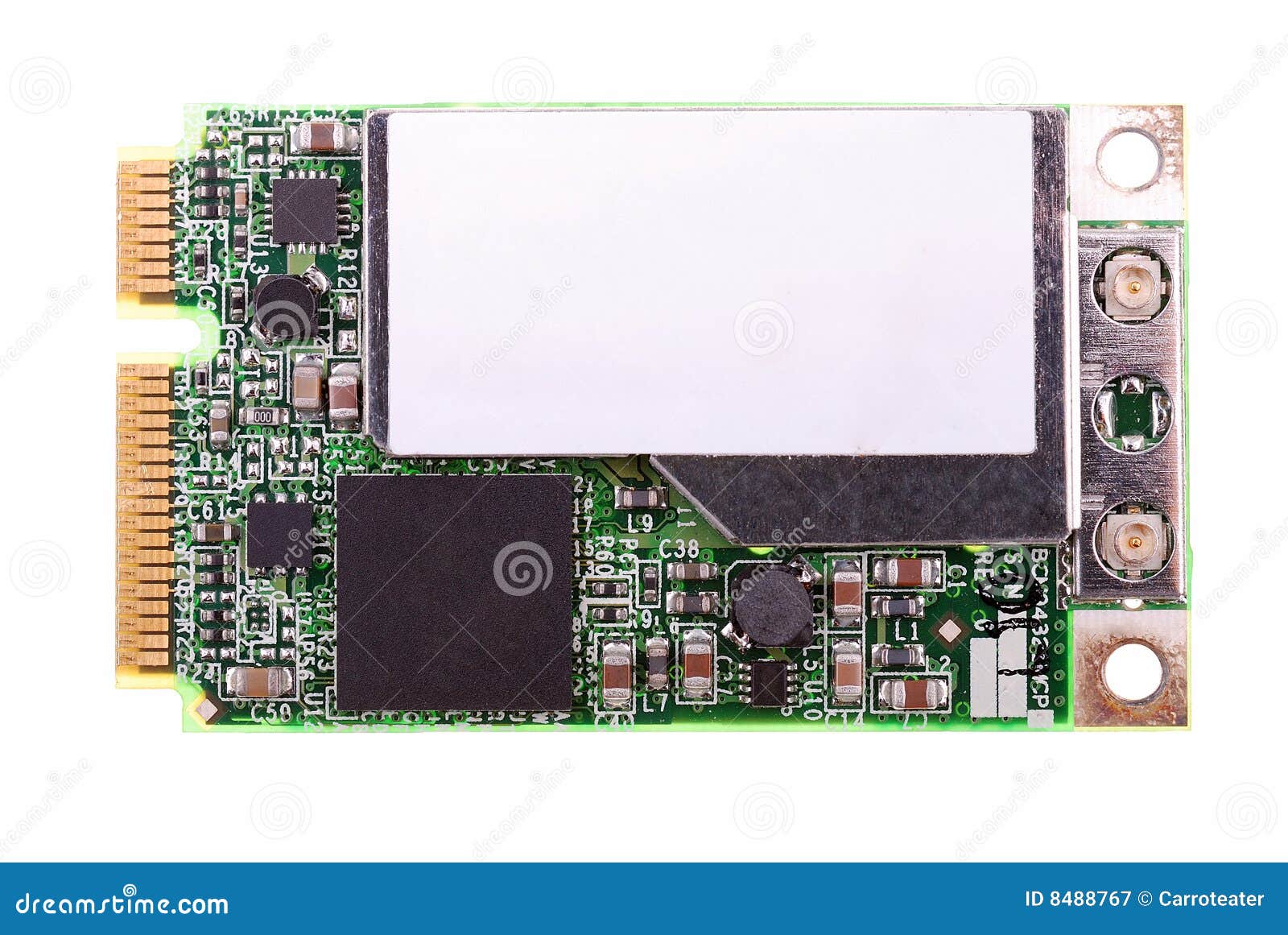 Wifi card stock image. Image of module, tech, board, hardware - 8488767