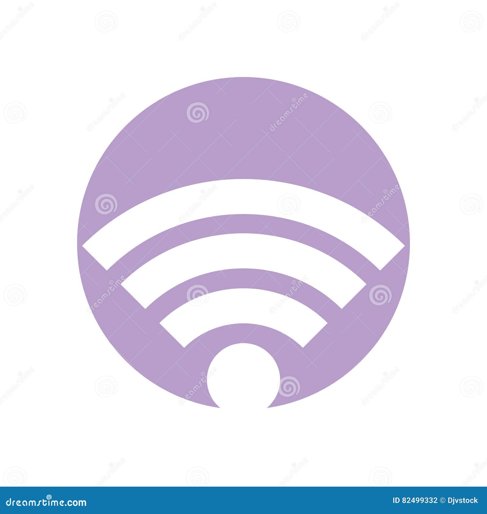 Wifi Connection Internet Symbol Stock Vector - Illustration of access ...