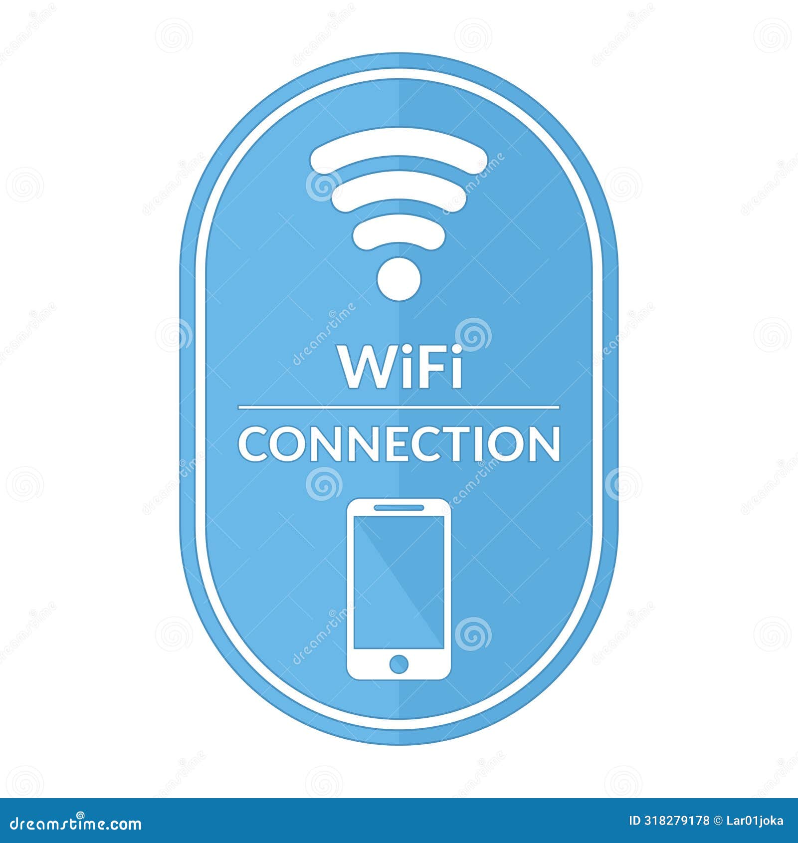 Wifi Connection Label Vector Stock Vector - Illustration of wifi ...