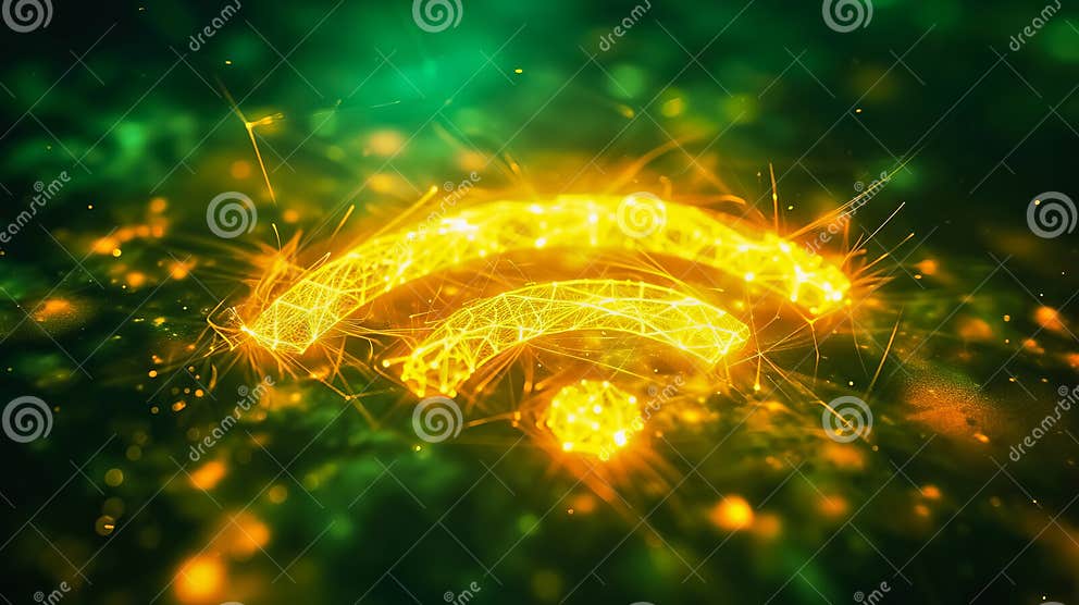 Wifi Extender, Wifi Symbol, Connected Smart Home Stock Illustration ...