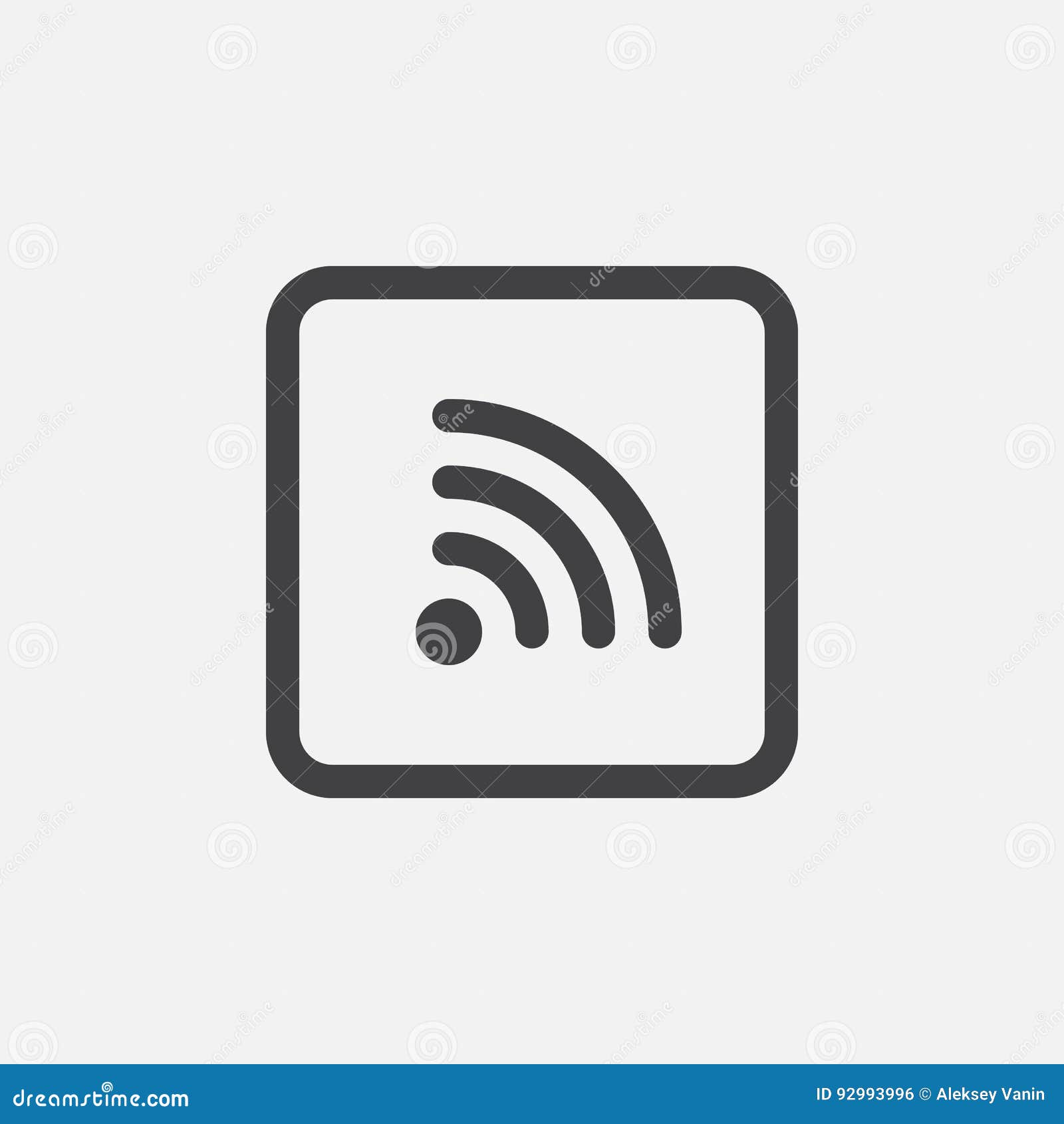 Wifi Icon, Vector Logo Illustration, Pictogram Isolated on White. Stock ...