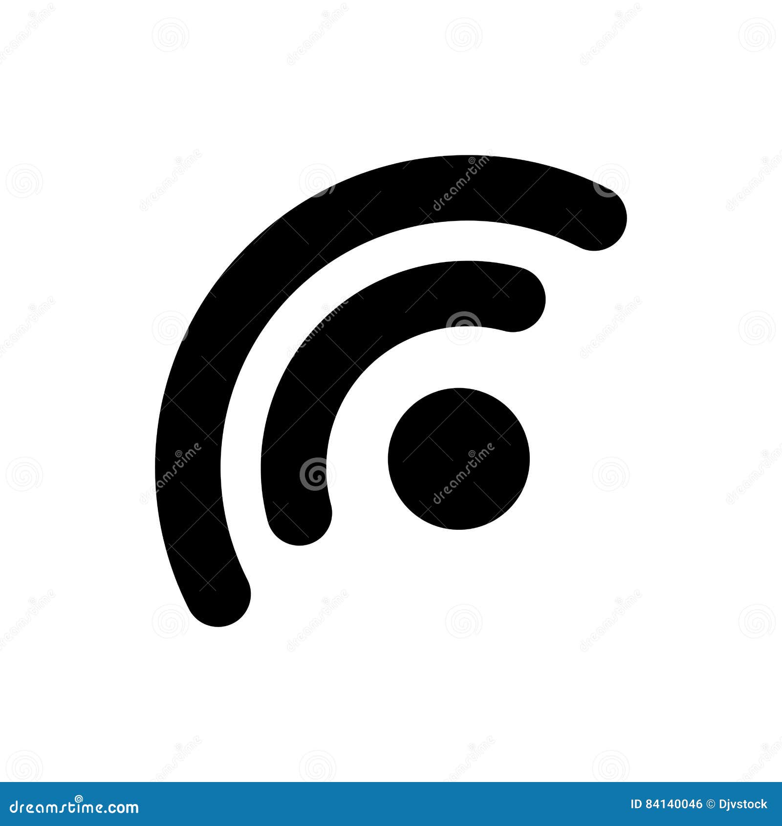 Wifi internet zone stock illustration. Illustration of black - 84140046