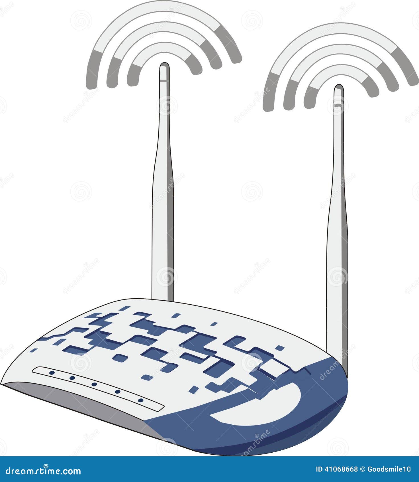 Wifi Modem Icon Vector | CartoonDealer.com #348391282