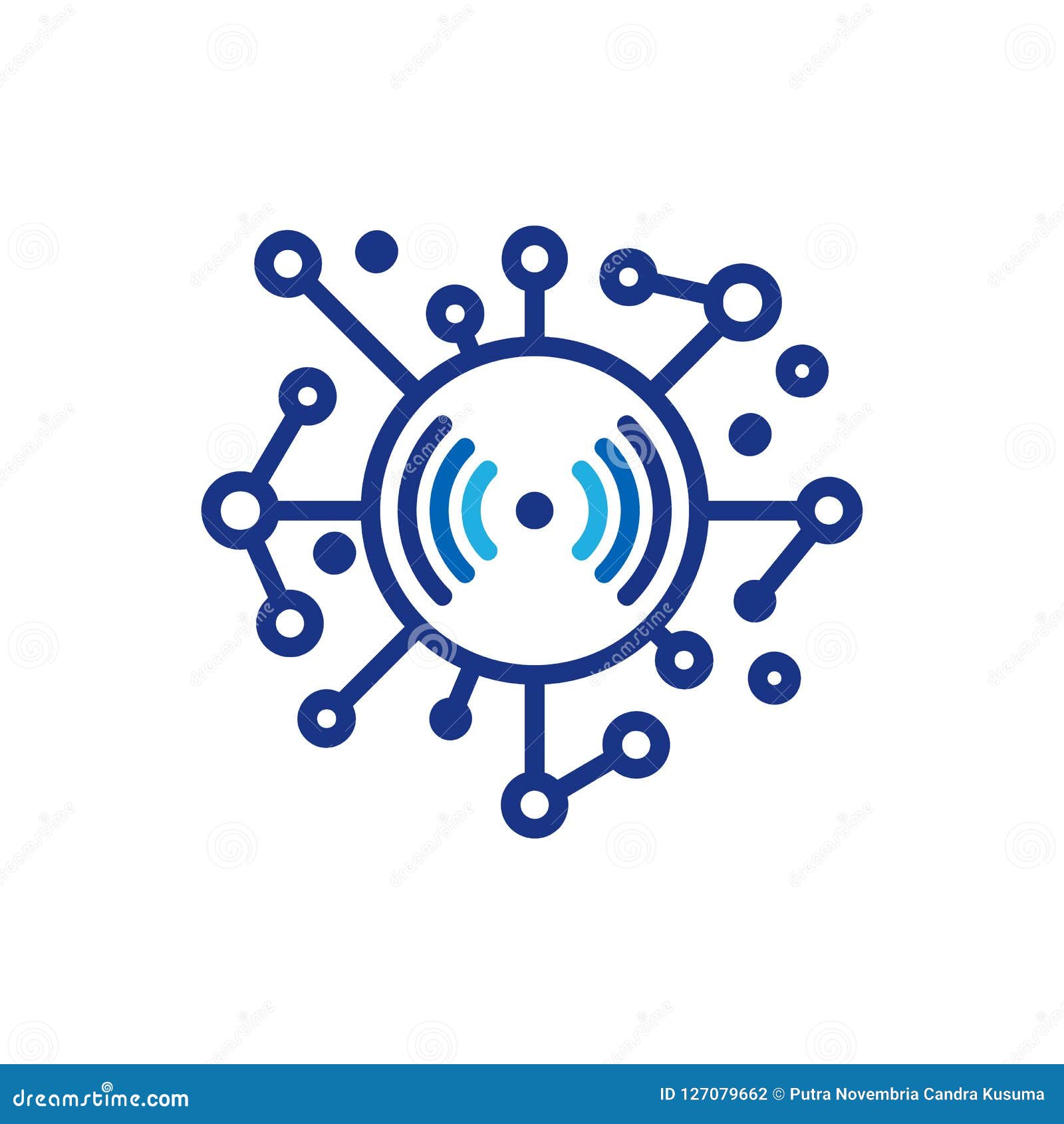 Wifi Network Logo Icon Design Stock Vector - Illustration of element ...