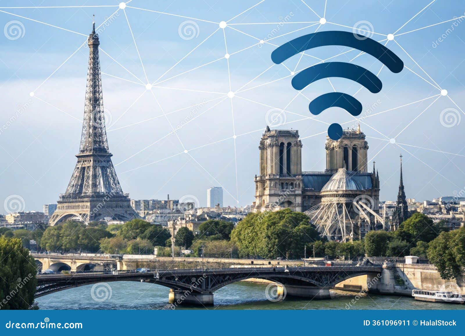 WiFi and Paris Smart City: Concept of IoT and Wireless Communication ...