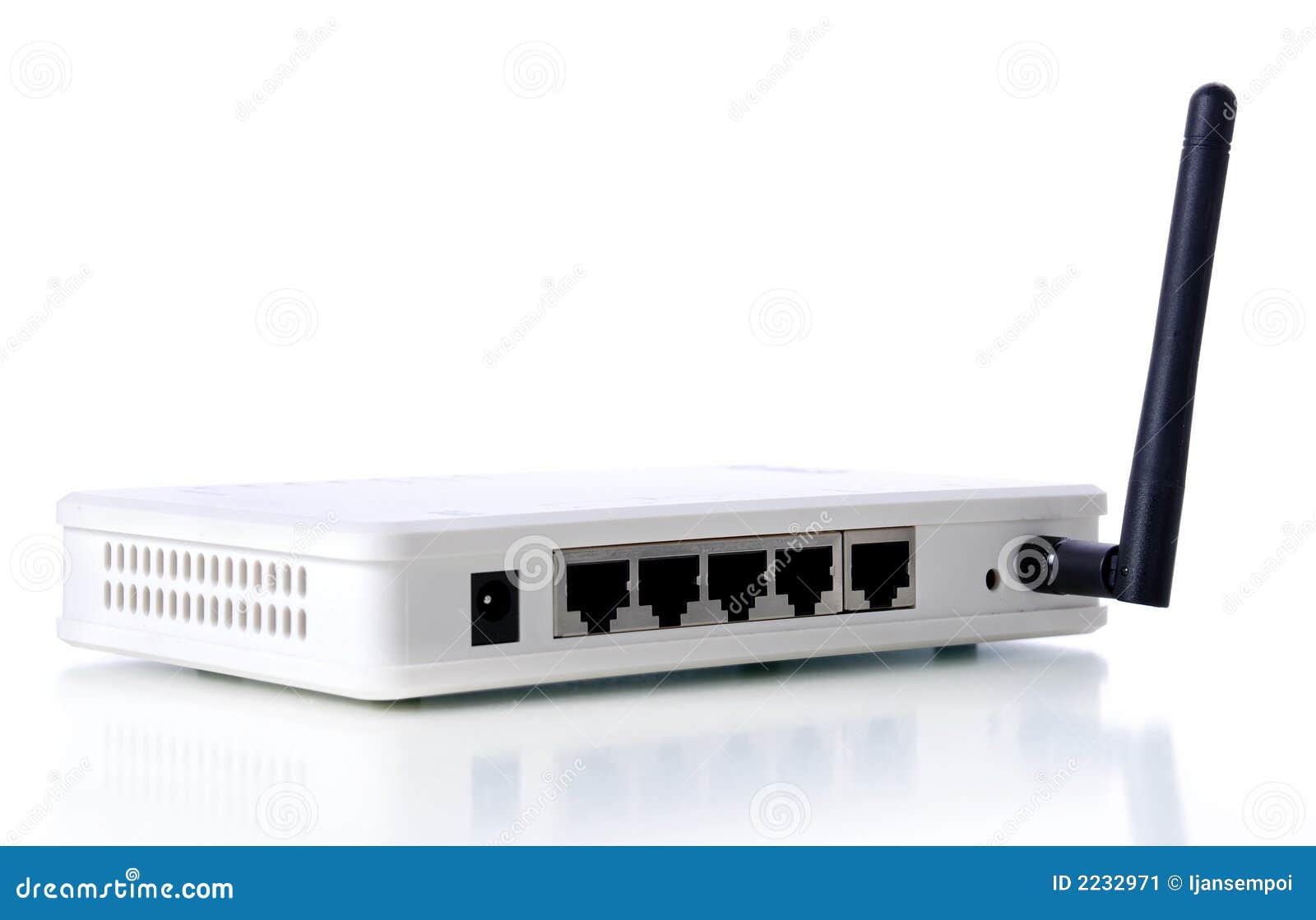 WIFI router stock image. Image of technology, adapter - 2232971