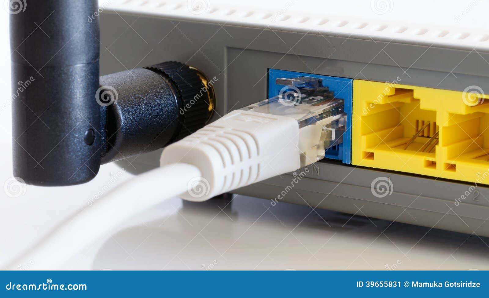 Wifi router stock image. Image of communication, fiber - 39655831