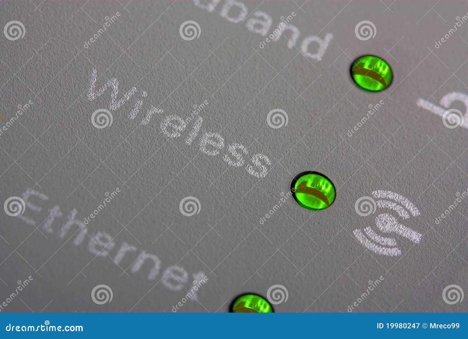 Wifi Router Indicators Close Up Stock Image - Image of series, radio ...