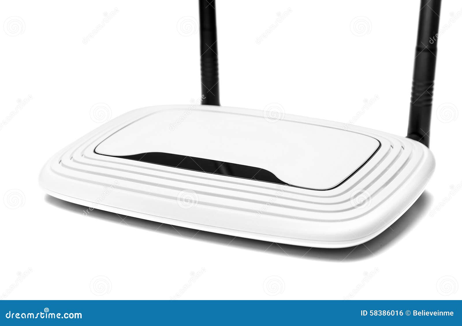 Wifi router stock photo. Image of electronics, antenna - 58386016